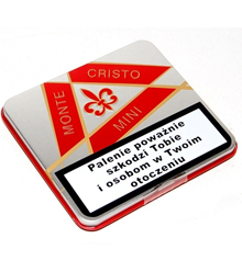 Buy Montecristo Red Mini Cigarillos online with free shipping to USA.
